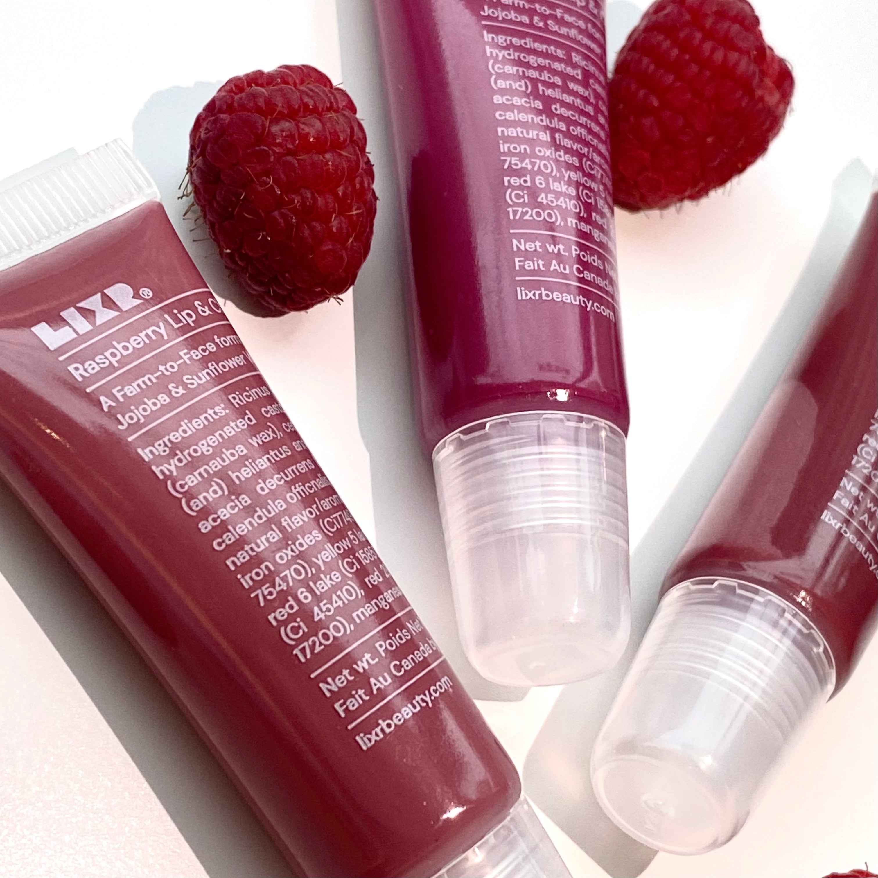 Raspberry Lip & Cheek Tint – Lixr Beauty